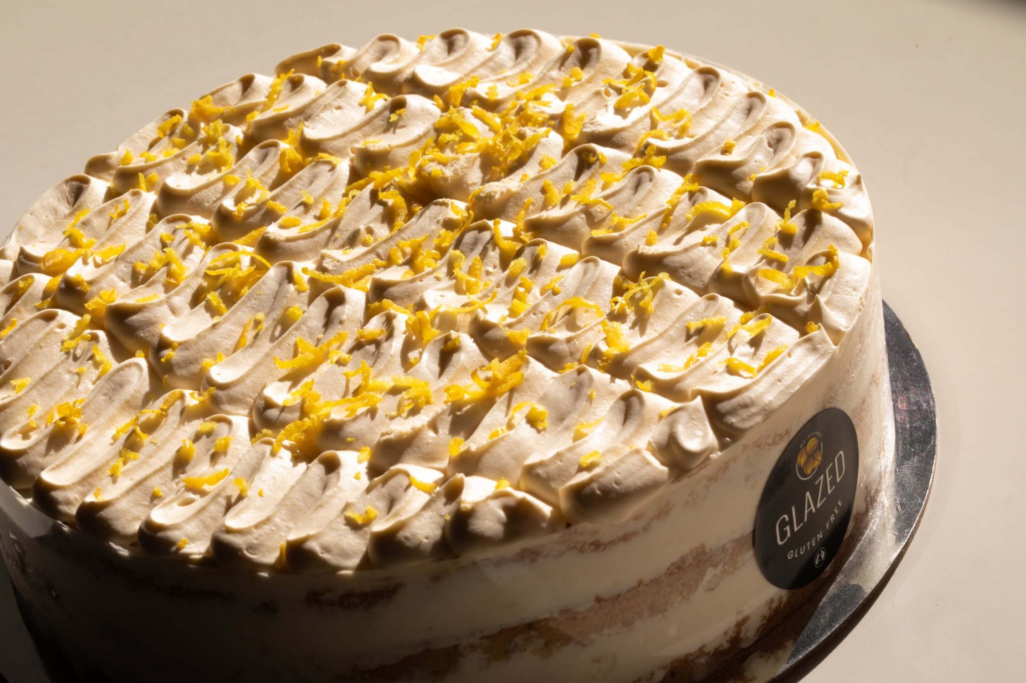 Vanilla and lemon gateau - Glazed Gluten Free