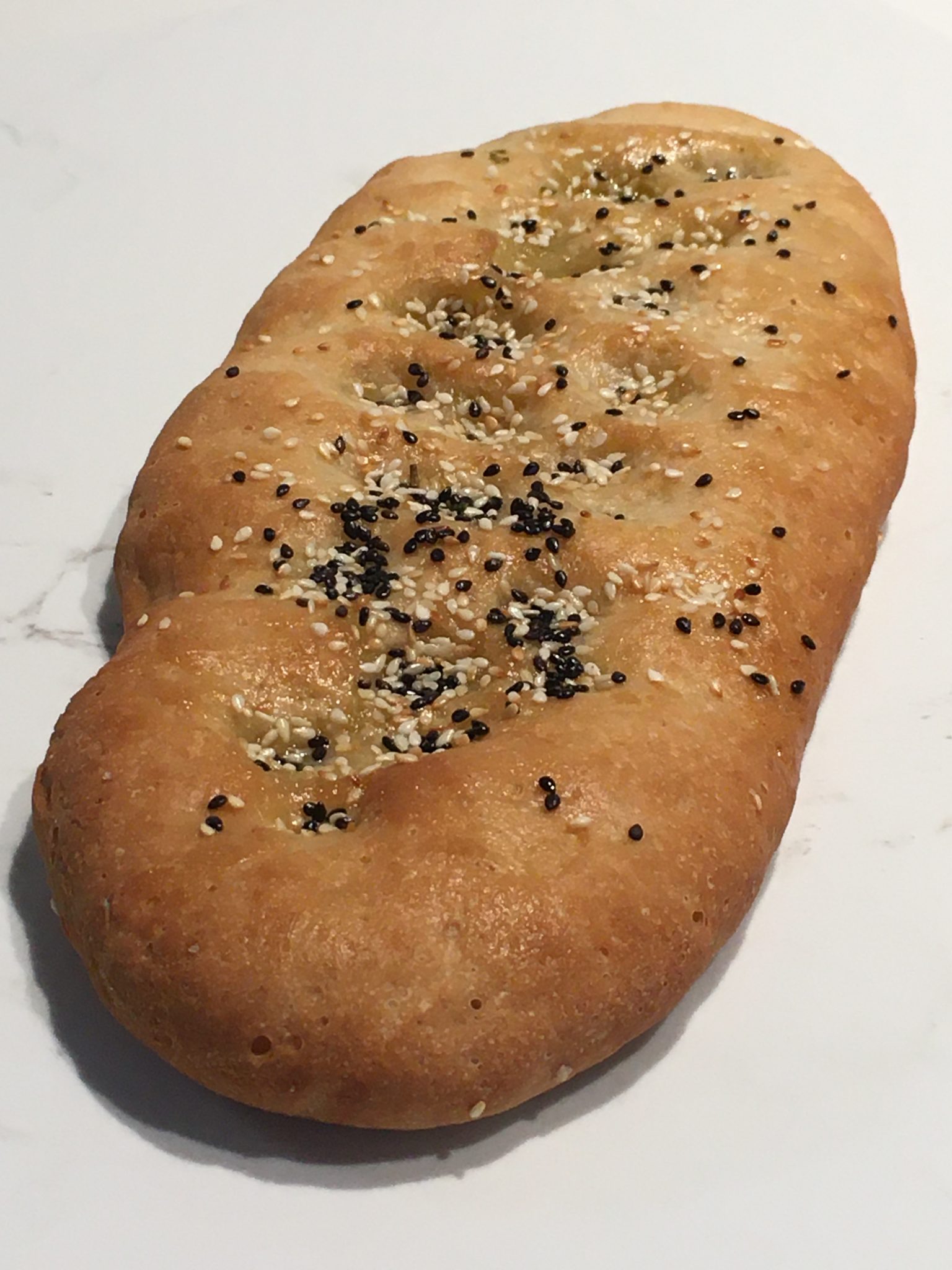 Turkish pide bread - Glazed Gluten Free